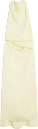 Sportmax Femme, Robes, Jaune, Taille: 38 FR Robes