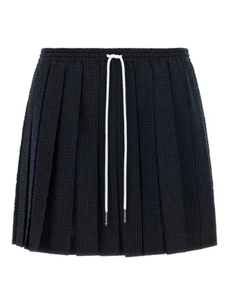 Thom Browne Jean &Eacute;vas&eacute; - Bleu
