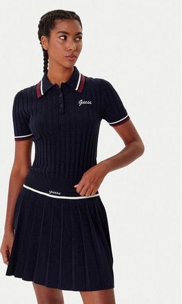 Guess Pullover V5BP04 Z1152 Dunkelblau Regular Fit