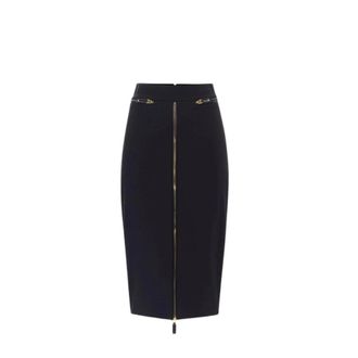 Elisabetta Franchi Longuette Bleistiftrock - - Skirts - Damen - Schwarzk - XL