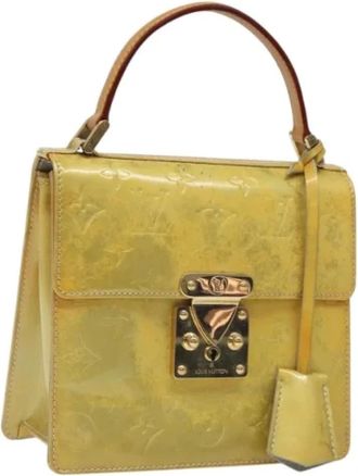 Louis Vuitton Pre-owned Cuir sacs-main - Femme - Pre-owned - Jaune - Taille: ONE Size