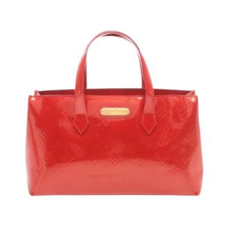 Louis Vuitton Pre-owned Wilshire PM Vernis Leder Handtasche - - Pre-owned - Damen - Rot - ONE SIZE