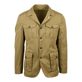 L.B.M. 1911 Sahariana Jacke - - Jackets - Herren - Gr&uuml;n - 5XL