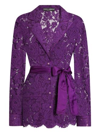 Dolce & Gabbana Vanity Blazer - Violett
