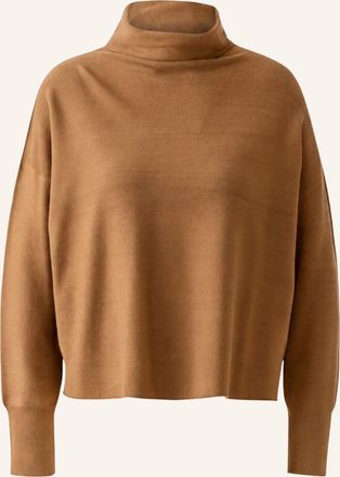 Oui Pullover braun