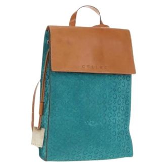 Celine Pre-owned Toile sacs-celine - Femme - Pre-owned - Bleu - Taille: ONE Size