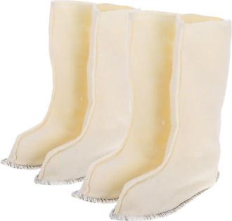 BESPORTBLE ORFOFE Doublures Chaudes pour Bottes de Pluie Homme 2 Paires Taille 42 Doublure Int&eacute;rieure Haute en Tissu Doux Isolant Thermique Amovible pour Bottes 