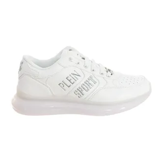 Plein Sport Homme, Chaussures, Blanc, Taille: 41 EU Baskets Sportives Mid-Top