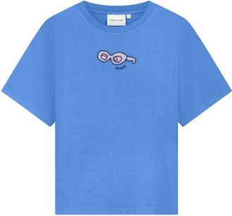Fab By Fabienne Chapot Pearl T-shirt - - Tops - Damen - Blau - M