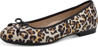 Tamaris Comfort Damen Ballerina 8-82102-42 Leopard (beige, 36 EU)