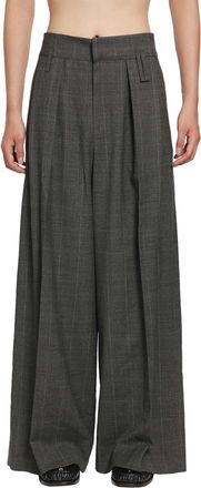 Simone Rocha Peeling Waist Wide Leg Trousers