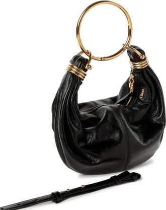 Chlo&eacute; Petit sac Hobo Bracelet en cuir