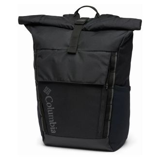 Columbia unisex, Sacs, Noir, Taille: ONE Size Sac &agrave; dos Rolltop avec Protection pour Ordinateur Portable