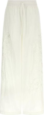 P.A.R.O.S.H. P.a.r.o.s.h., Femme, Pantalons, Blanc, Taille: 40 FR Ninja Pantalons