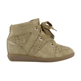 Isabel Marant Taupe Gr&uuml;n Bobby Sneaker Damen - - Shoes - Damen - Gr&uuml;n - 36 EU