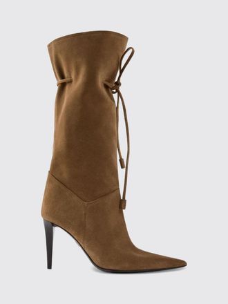 Giuseppe Zanotti Bottes hautes en daim avec talon aiguille