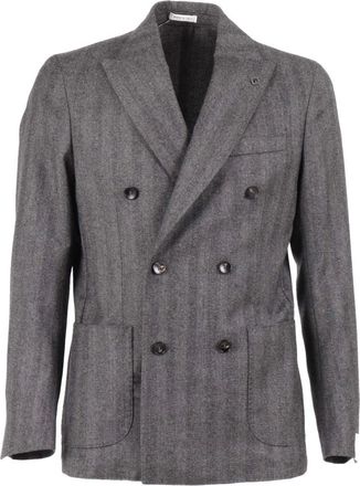 Breras Milano Breras, Homme, Vestes, Gris, Taille: 2XL Firenze Blazer