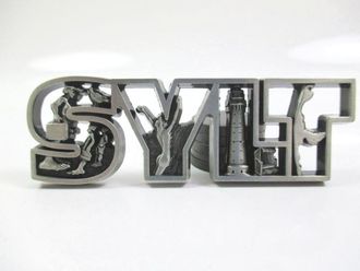 Generic Sylt Magnet Metall Buchstaben Leuchtturm Strand Urlaub Meer (SI)