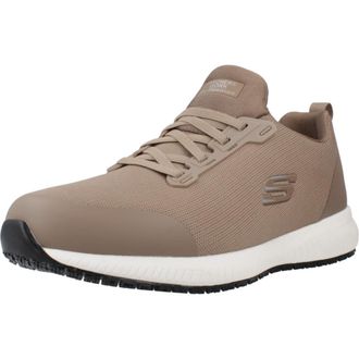 Skechers Herren Squad Sr Myton Schuh für das Gesundheitswesen, Taupe, 41 EU