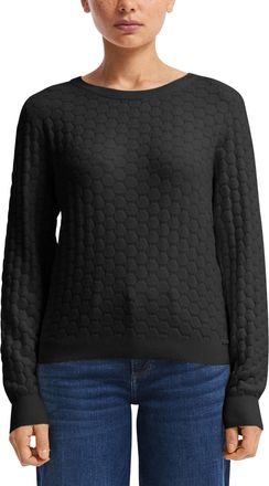 QS by s.Oliver Strukturierter Pullover