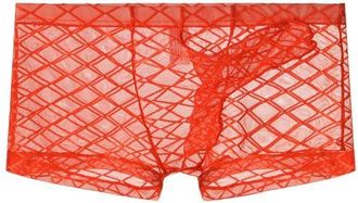 Generic String Homme sous Vetement Homme Sexy &Eacute;rotique Jockstrap De Toutes Saisons sous V&ecirc;tement Mesh Uni L&eacute;ger Et A&eacute;r&eacute; Tenue Exotique Polyvalente pour Maison