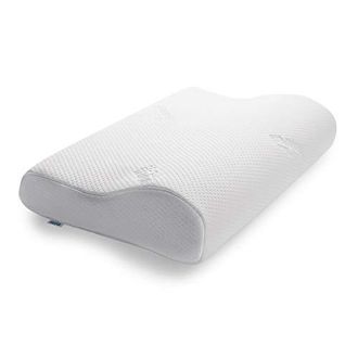 Tempur Oreiller de Sommeil Original en Mousse à mémoire de Forme, Oreiller Cervical Ergonomique pour dormeurs sur Le côté et sur Le Dos, Sensation Ferme, Tai