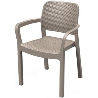 Keter Chaise en Polypropyl&egrave;ne Bella Cappuccino