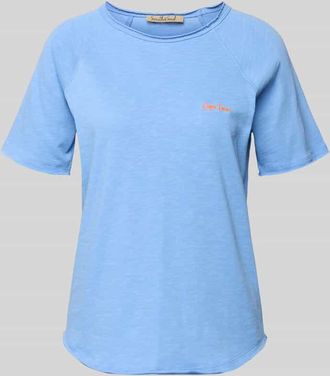 Smith & Soul T-Shirt mit Statement-Stitching und Rollsaum