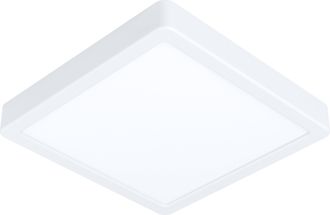 Eglo connect.z Smart-Home LED Bad-Deckenlampe Fueva-Z, L x B 21 cm, ZigBee, App und Sprachsteuerung Alexa, Lichtfarbe (warmweiß-kaltweiß), dimmbar, Metall 