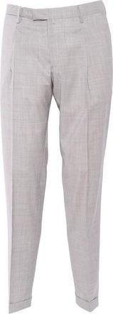 BRIGLIA 1949 Homme, Pantalons, Gris, Taille: 2XL Slim-fit Pantalons
