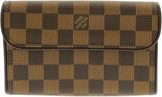 Louis Vuitton Pre-owned Pochette Florentine Damier sac banane - Femme - Pre-owned - Brun - Taille: ONE Size