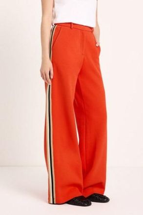 Lanius Lanius Damen vegan Hose Fire In Kontrastrot