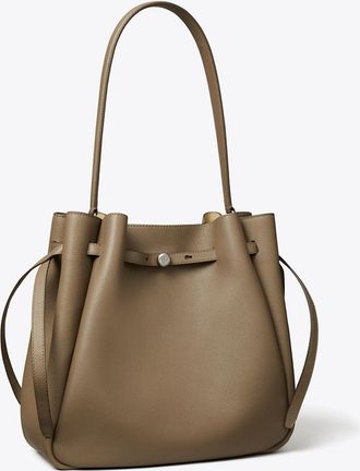 Tory Burch Gro&szlig;e Romy Bucket Bag