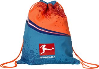 DERBYSTAR Unisex - Erwachsene Bundesliga v21 Sportbeutel, Blau orange, 9 l