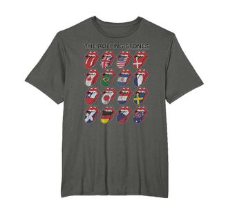 THE ROLLING STONES Offizielles Rolling Stones Vintage Legendary World Tour Rock T-Shirt