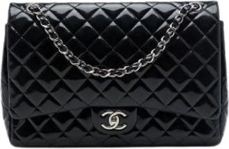 Chanel Sac bandouli&egrave;re Pre-owned Double Flap - Femme - Pre-owned - Noir - Taille: ONE Size