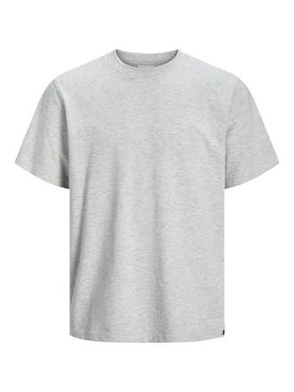 R.D.D. Royal Denim Division Rddelli Crew Neck Tee S/S Sn, Gris Clair chin&eacute;, S Hommes