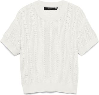 Vero Moda Vmlux Light Ss O-Neck Pullover