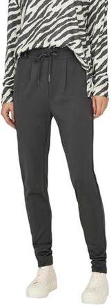 Only Onlpoptrash Life Easy Col Pant PNT Noos Pantalons, Noir magnétique, M / 32L Femme