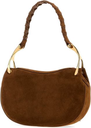 Alexander McQueen Darkbrowngold Borse A Mano Bag