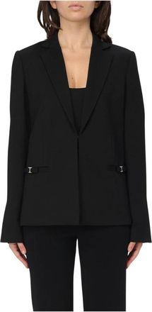 Twinset Damen, Jacken, Schwarzk, MGr&ouml;&szlig;e