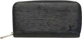 Louis Vuitton Portefeuille Long Pre-owned (Bi-pli) - Femme - Pre-owned - Noir - Taille: ONE Size