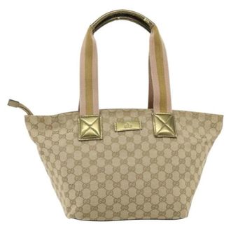 Gucci Sac cabas vintage Pre-owned - Femme - Pre-owned - Beige - Taille: ONE Size