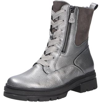 Waldl&auml;ufer Bequemer Lederstiefelette - - Shoes - Damen - Grau - 37 EU