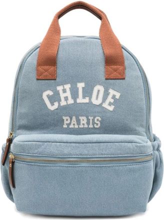 Chlo&eacute; Femme, Sacs, Bleu, Taille: ONE Size Backpack