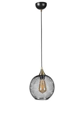 Opviq Elegant Black Chandelier, Adjustable Height 70 cm, Metal Body with Antique Coating, E27 Socket Max 40W, Perfect for Modern Home D&eacute;cor