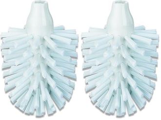 KELA WC-Bürstenkopf La Brosse aus Kunststoff in weiß, Plastik, 8 x 8 x 12.5 cm (Packung mit 2)