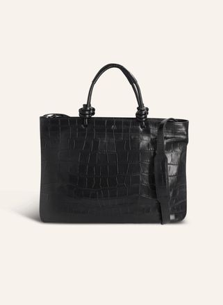 Kaai Kaai Umh&auml;ngetasche Midi Loop schwarz