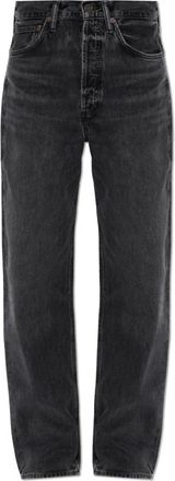 A Gold E Femme, Jeans, Noir, Taille: W26 Jean Coupe Droite Vintage