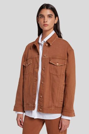 7 For All Mankind Damen Easy Trucker Jacket